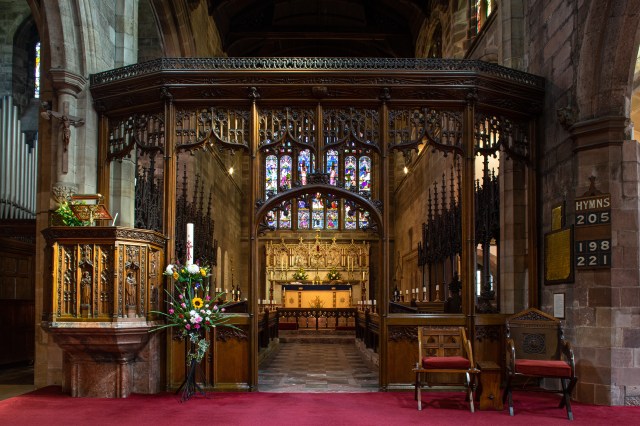 Parts Of A Church Sanctuary